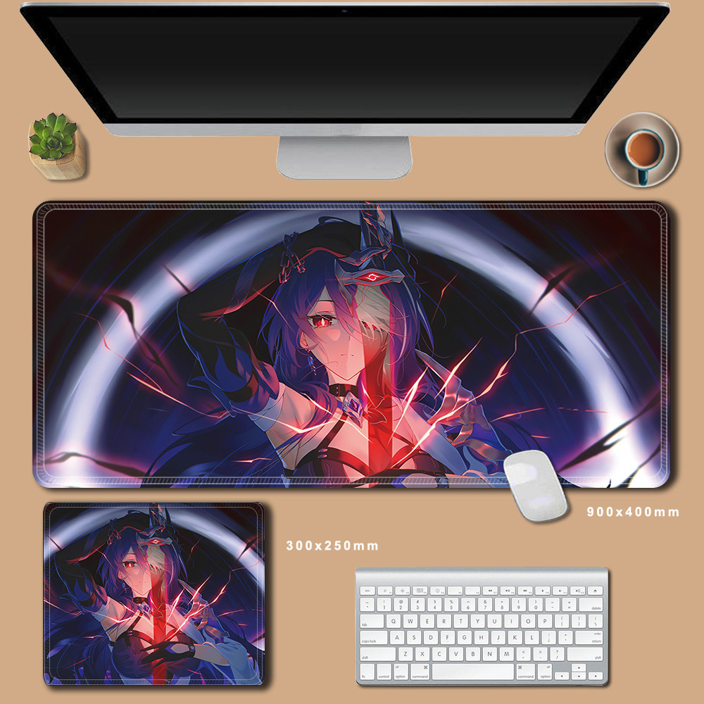 90x40cm Acheron Robin Mouse Pad Honkai Star Rail Large Mousepad XXL ...