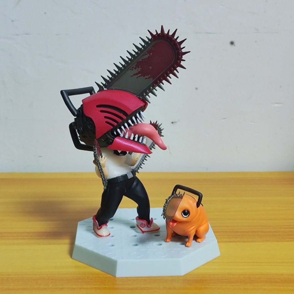 Chainsaw Man Chain Saw Demon Hunter Electric Q Edition Big Head Action ...