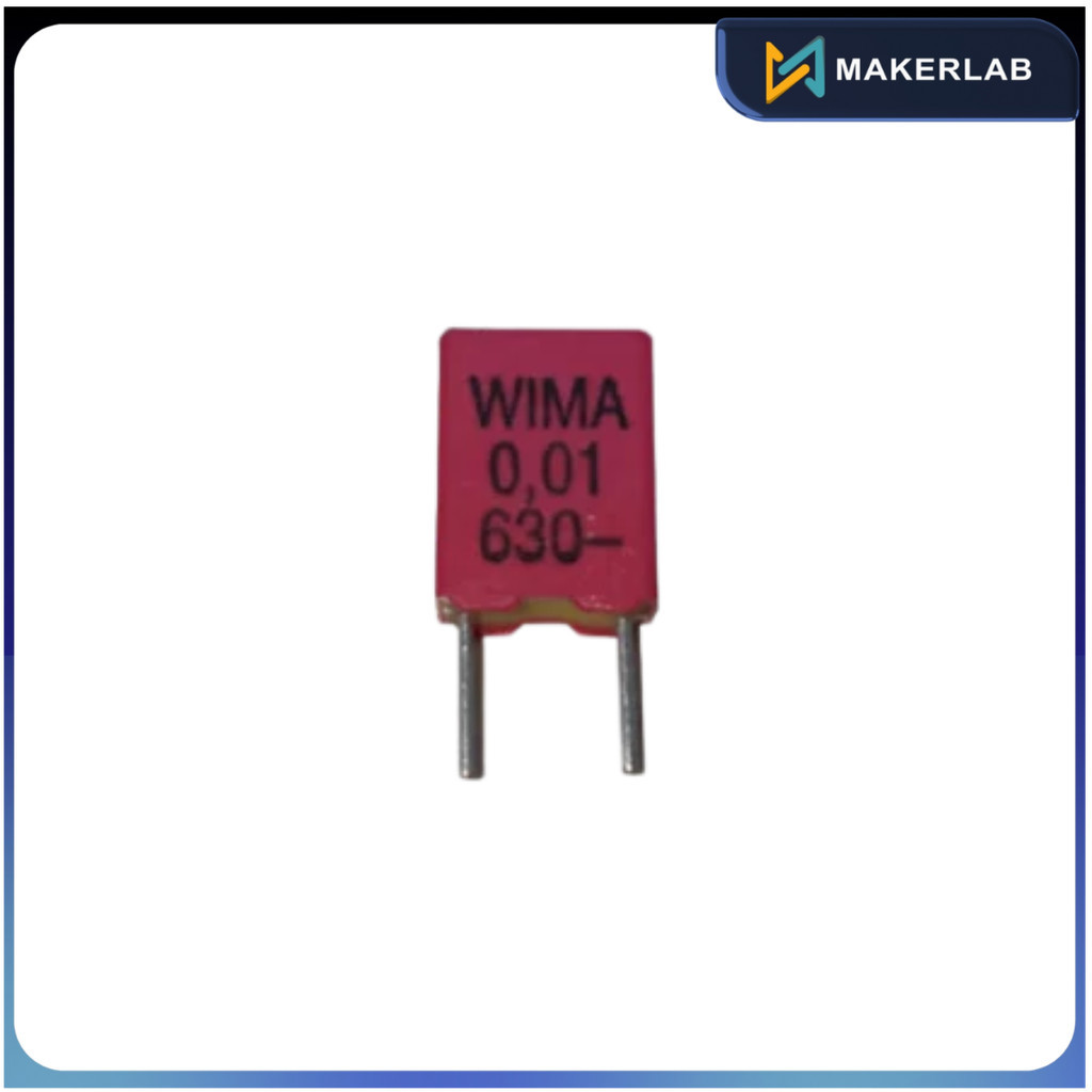 WIMA MKP2J021001E00MSSD Film Capacitors 0.01 uF 630 VDC 20% | Shopee ...