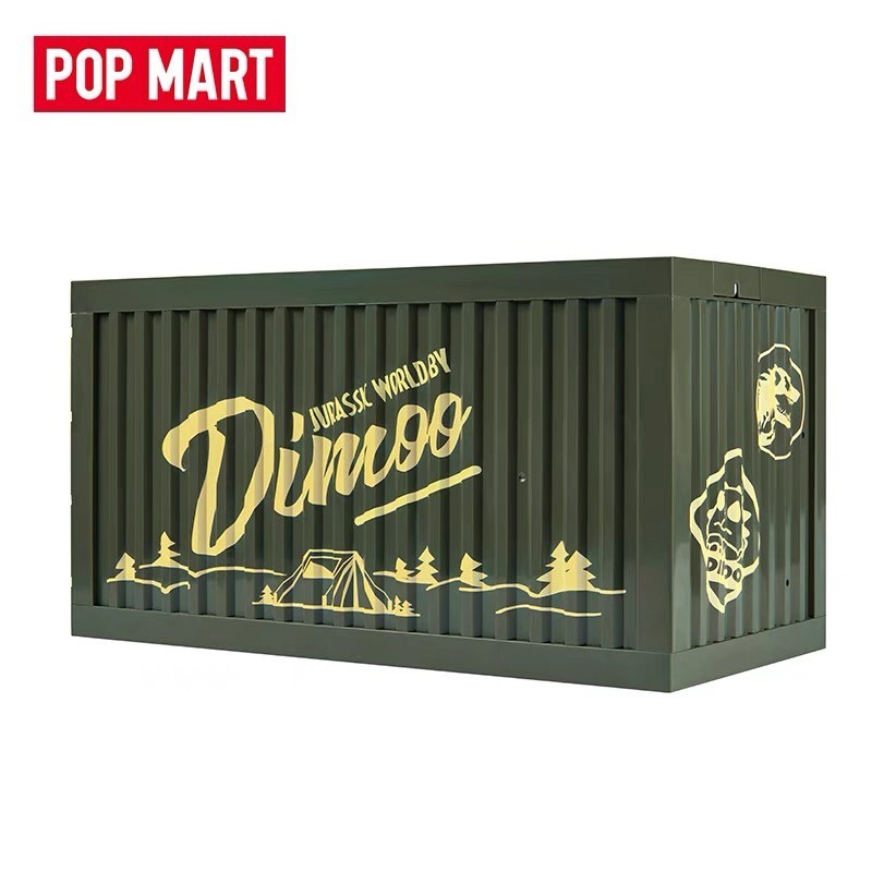 P POPMART POPMART DIMOO Jurassic World Cartoon Container Figure Toy ...