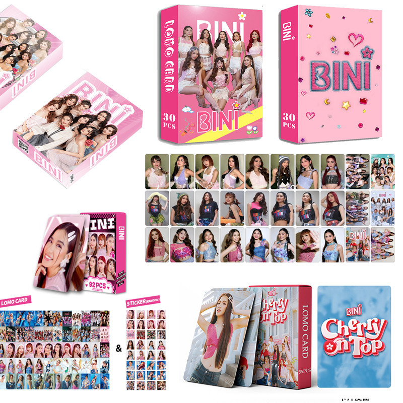 Lomo Card Bini PhotoCards Holographic Photocards Lomocard Colet Maloi ...