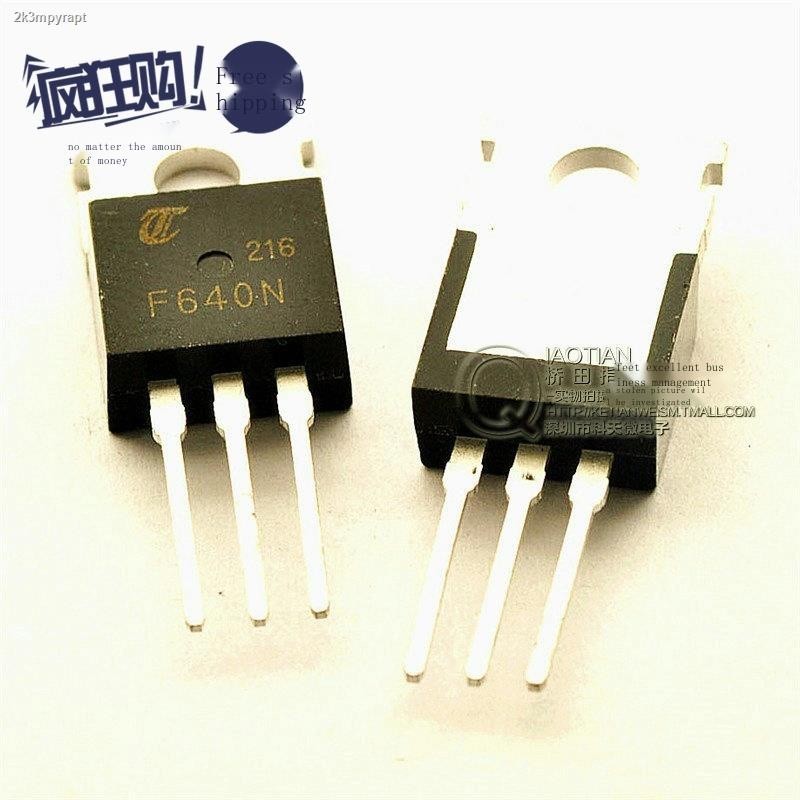 Hashida|N-channel FET IRF640N 18A/200V/0.15 Euro/150W TO-220 (5pcs ...