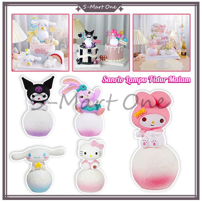 Sanrio Night Light / 3D cake Decoration Sanrio Led Lamp / Cute Led Lamp ...