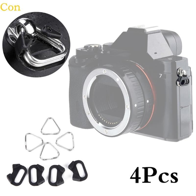 Con 4Pack Lug Ring Camera Strap Triangle Split Ring Hook Camera ...
