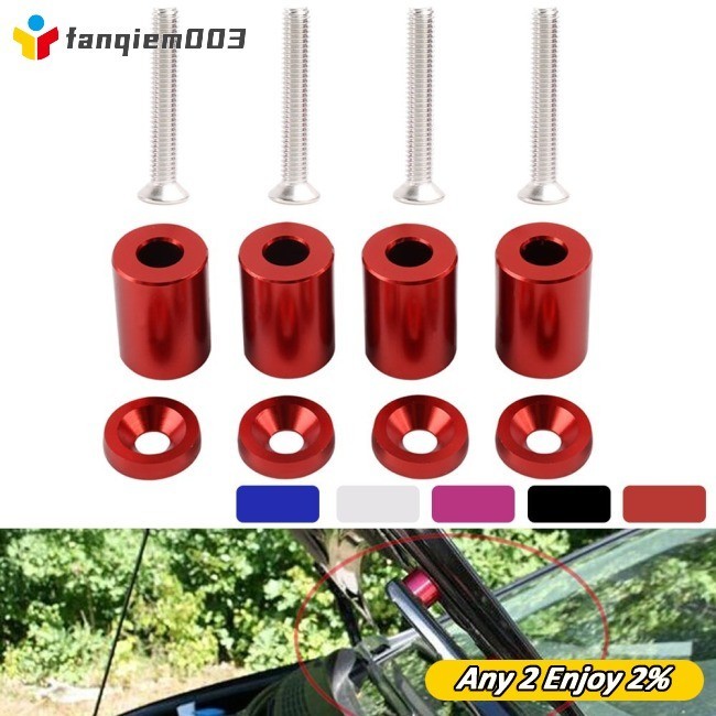Fan Hood Spacer Riser, Aluminum Alloy Car Engine Hood Ventilation ...