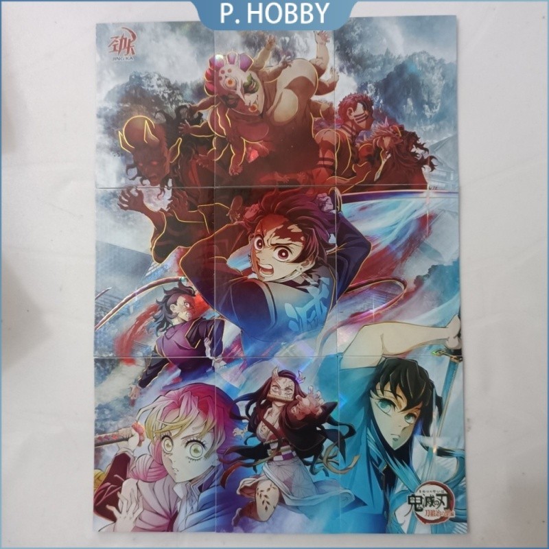 Collection Card Strong Card Demon Slayer Puzzle Card Full Set Honey ...