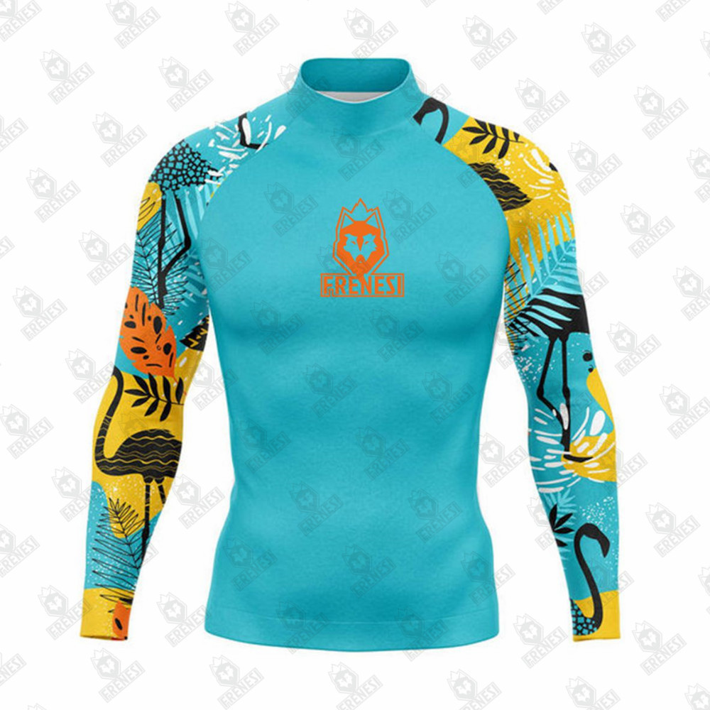 2025 NEW Frenesi Surfing Shirt Rashguard Men's Swimwear Uv Sun ...