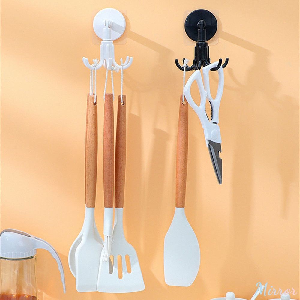 Six-claw Rotating Hook Hexagonal 360-degree Paste Strong Thickened Soup ...