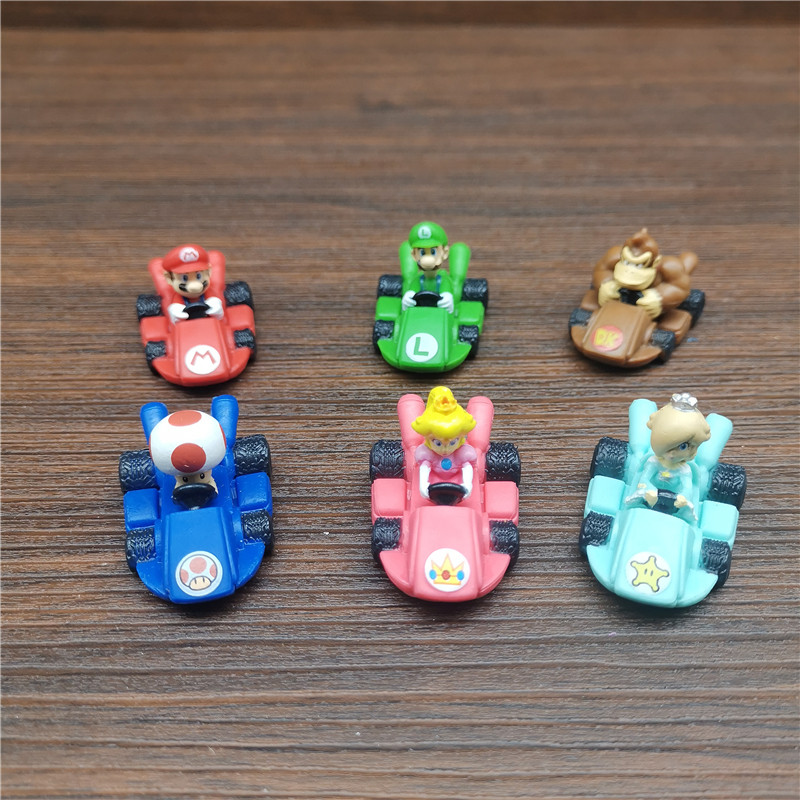 Japanese Version Bulk Goods Super Mario Louis Kart Wheels Non-Movable ...