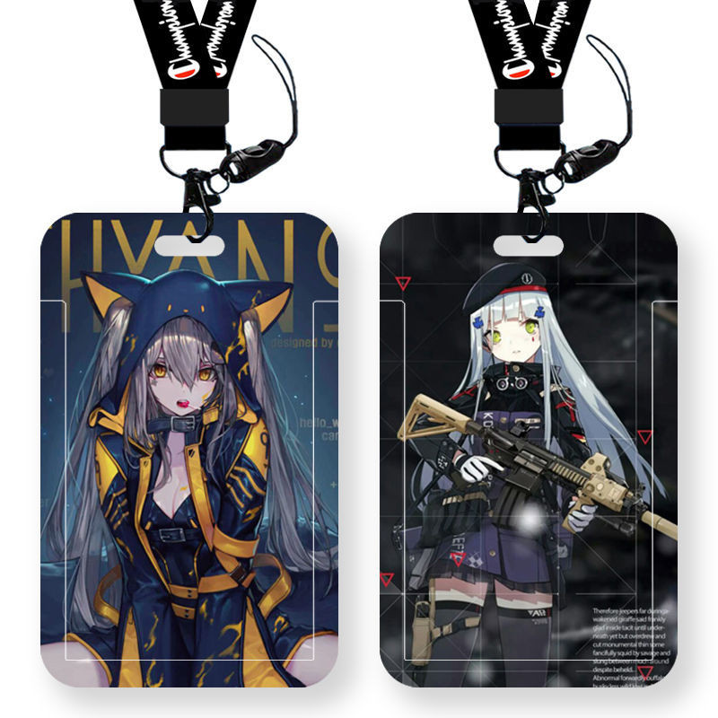 GIRLS' FRONTLINE 2:EXILIVM >Comic Card Holder Student Card Holder Bus ...
