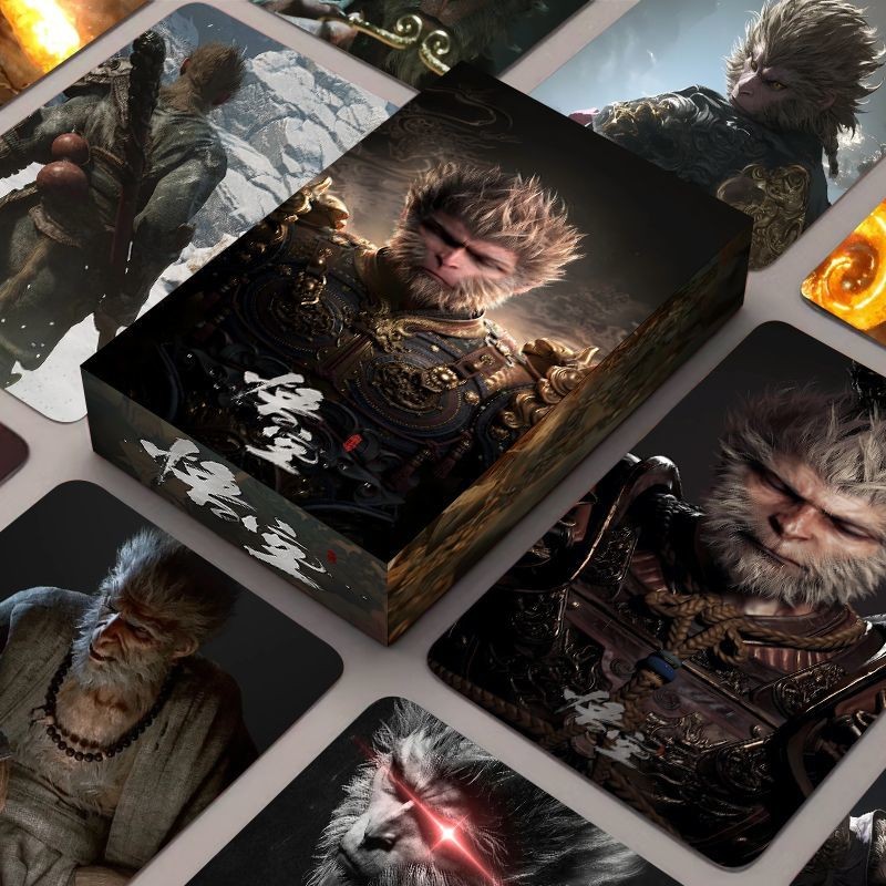 Black Myth WukongGame Black Wukong Myth Three-Inch Boxed55Laser Zhang ...