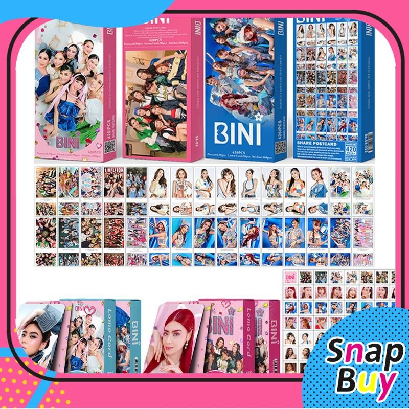 92PCS/box BINI CHERRY ON TOP Lomo Cards Talarawan Lomo Card Kpop ...