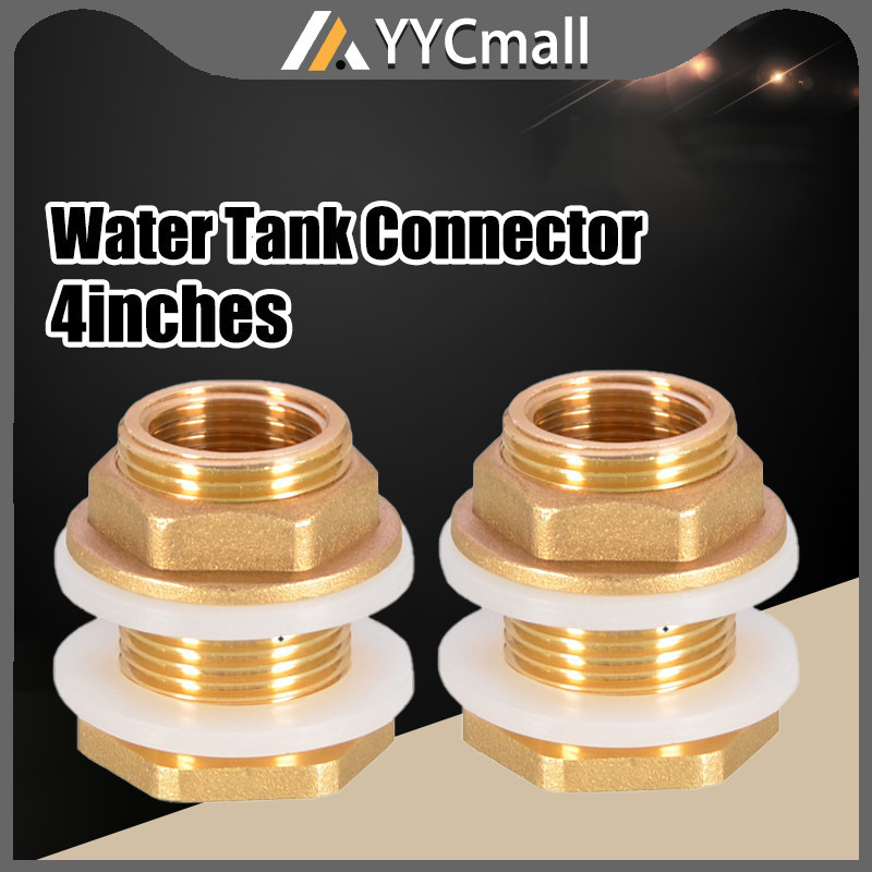 M1/2'' Solid Brass Water Tank Adapter Water Tank Connector Leak-proof ...