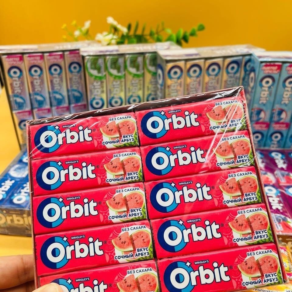 Russia Imported Orbit Various Flavors Chewing Gum Fruit Mint Mixed ...