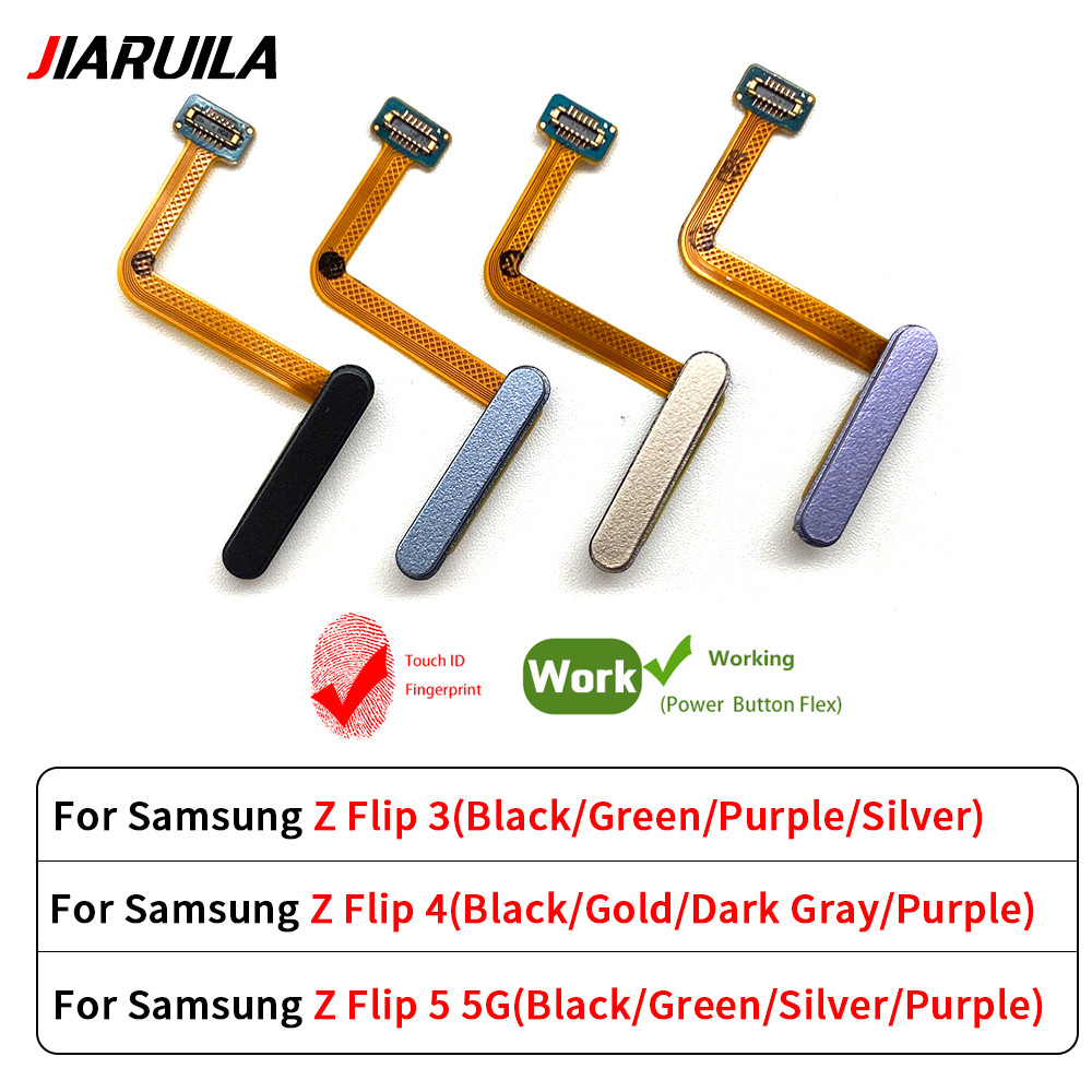 Original New For Samsung Z Flip 3 4 5 5G F711 F721 F731 Home Button ...