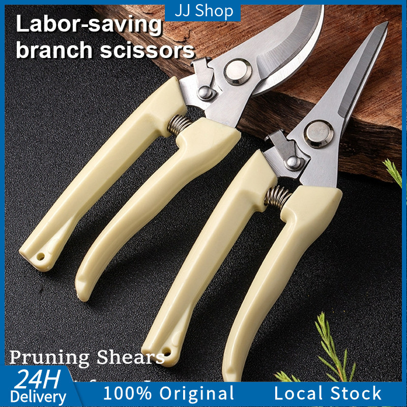 Pruning Shears Flower Fruit Tree Plant Garden Scissors Stainless Steel ...
