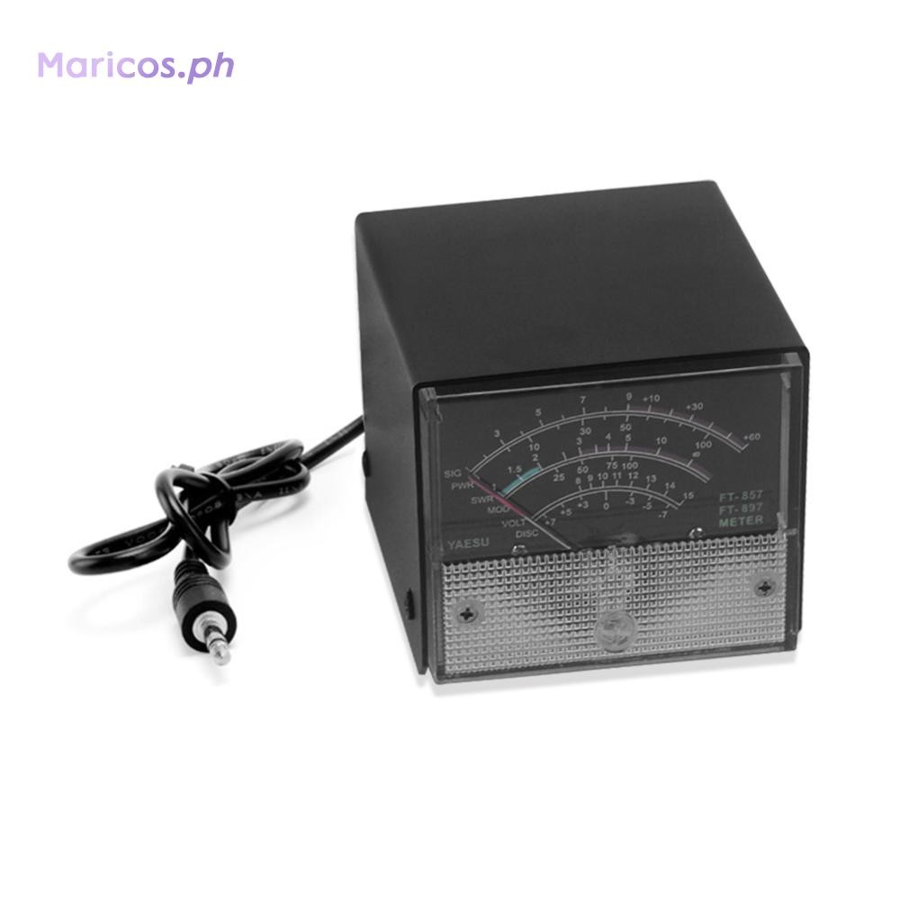 Receive Display Standing Wave Meter External S Meter SWR Watt Power ...