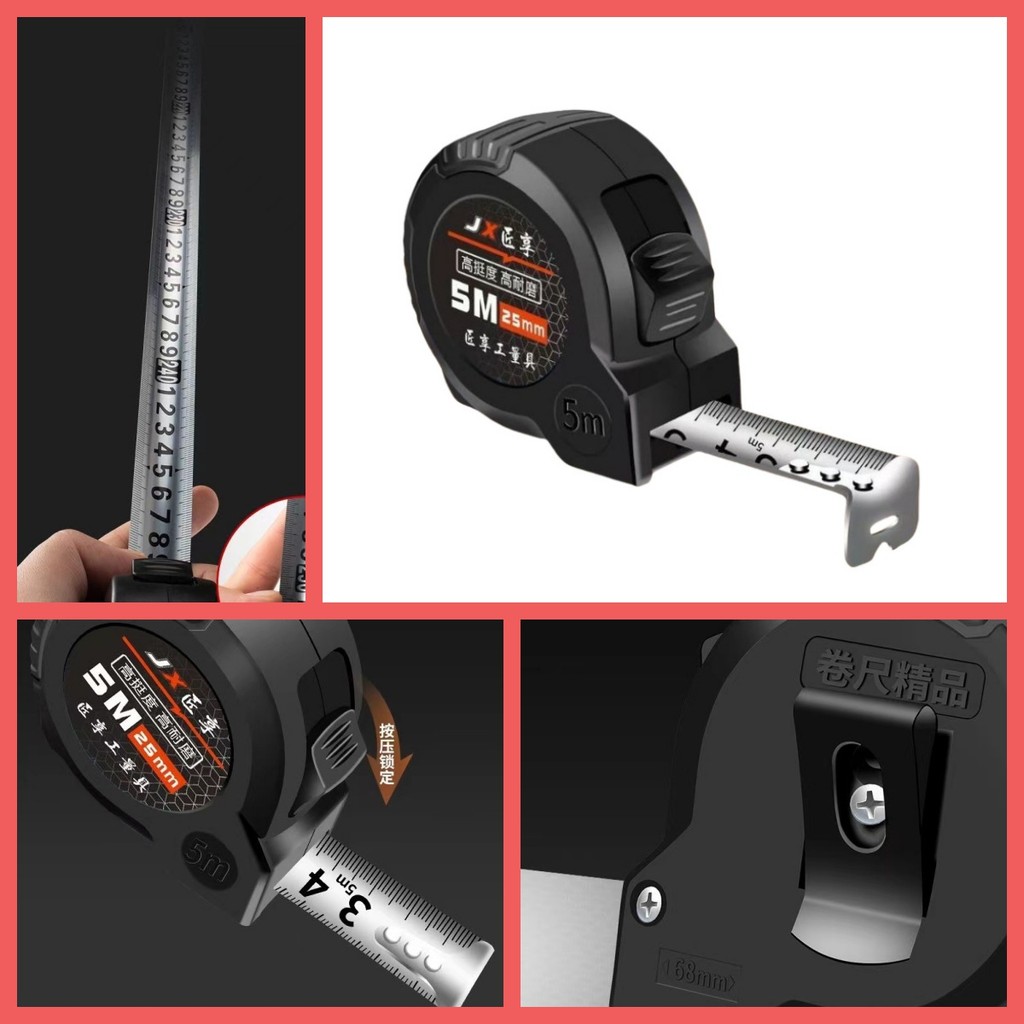 metric system tape measure/meter ruler/3m,5m,7.5m, 10m steel tape measure | Shopee Philippines