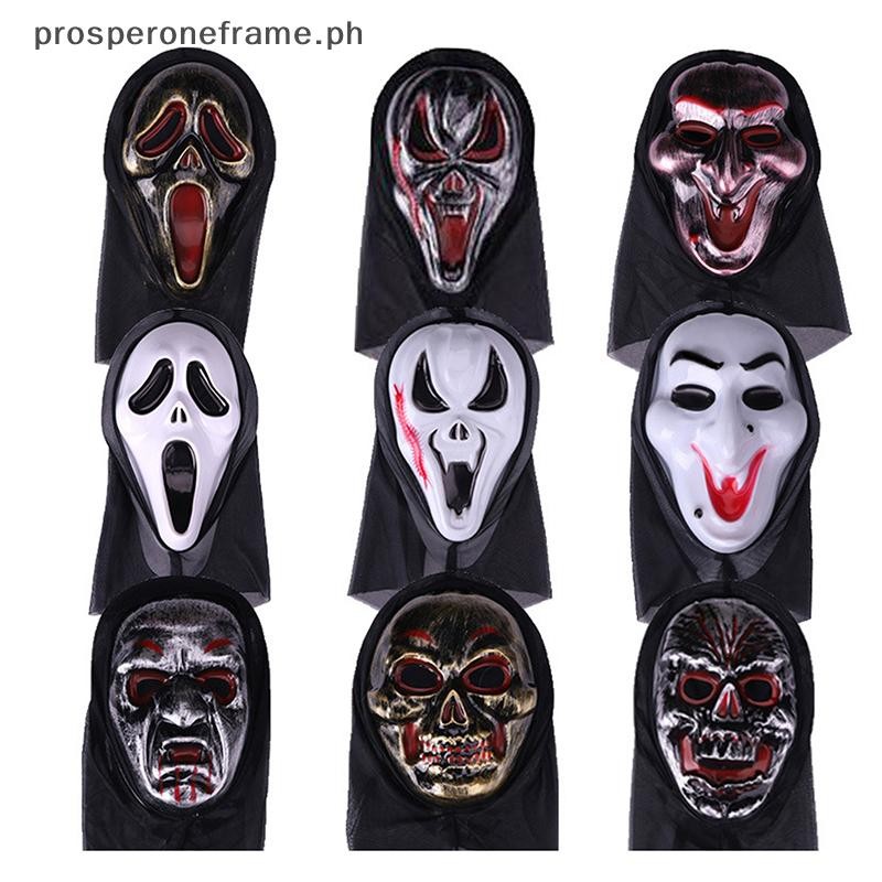 prosperoneframe Realistic Movie Scary Ghost Mask Halloween Creepy Devil ...