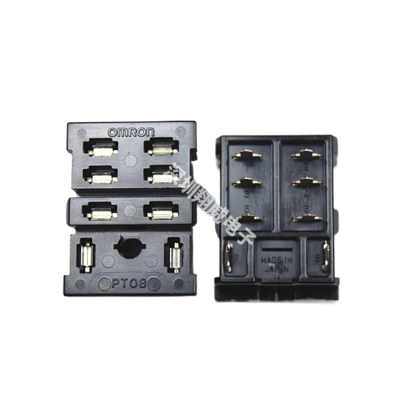 Original imported OMRON Omron relay base PT08 PT14 PY08-02 PY14-02 PCB ...
