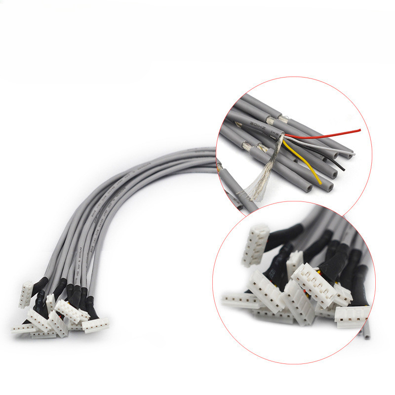 Electric guitar pickup output cable 4-core grounding wire JST terminal ...