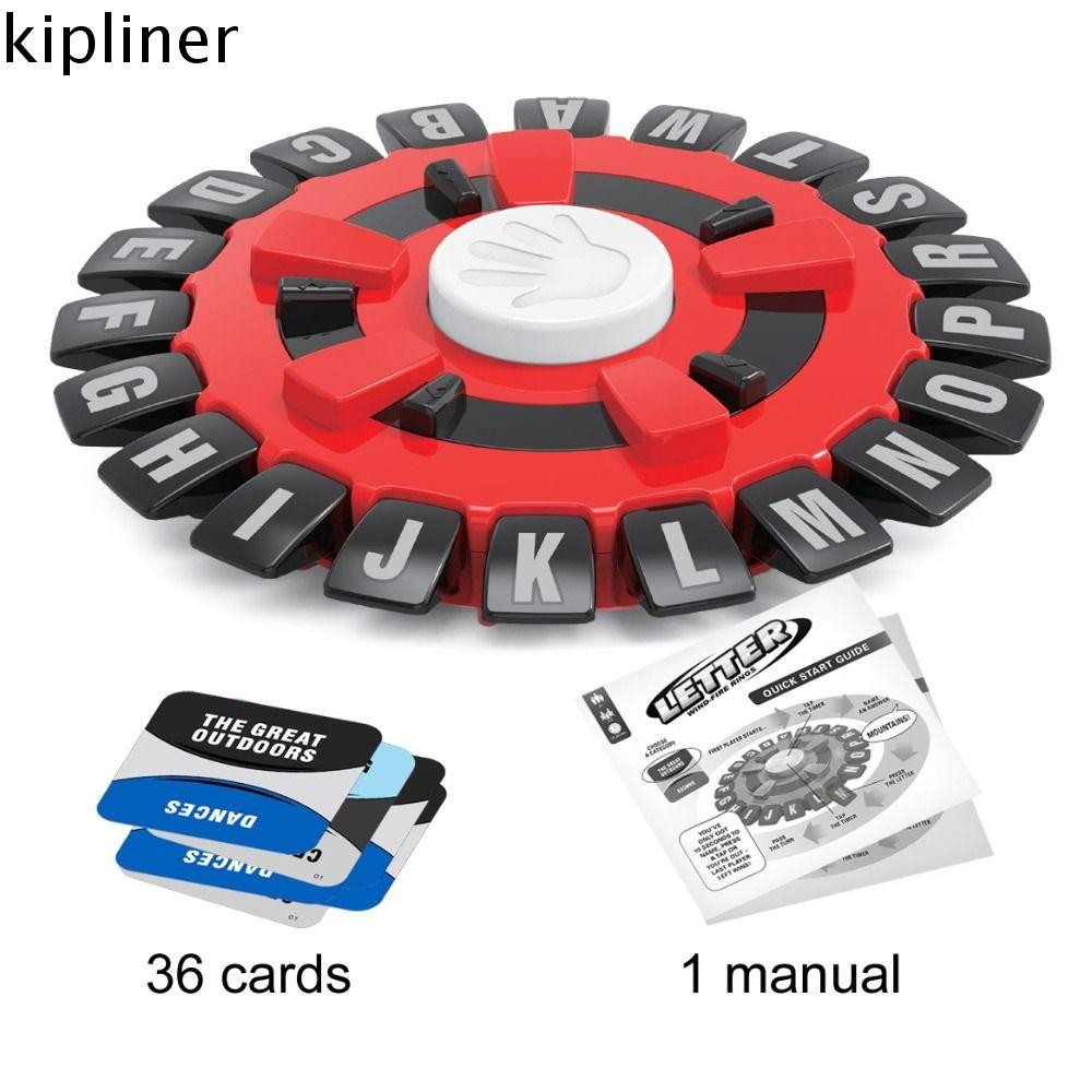 KIPLINER Word Game Chessboard, Letter Pressing Fast-Paced Family Board ...
