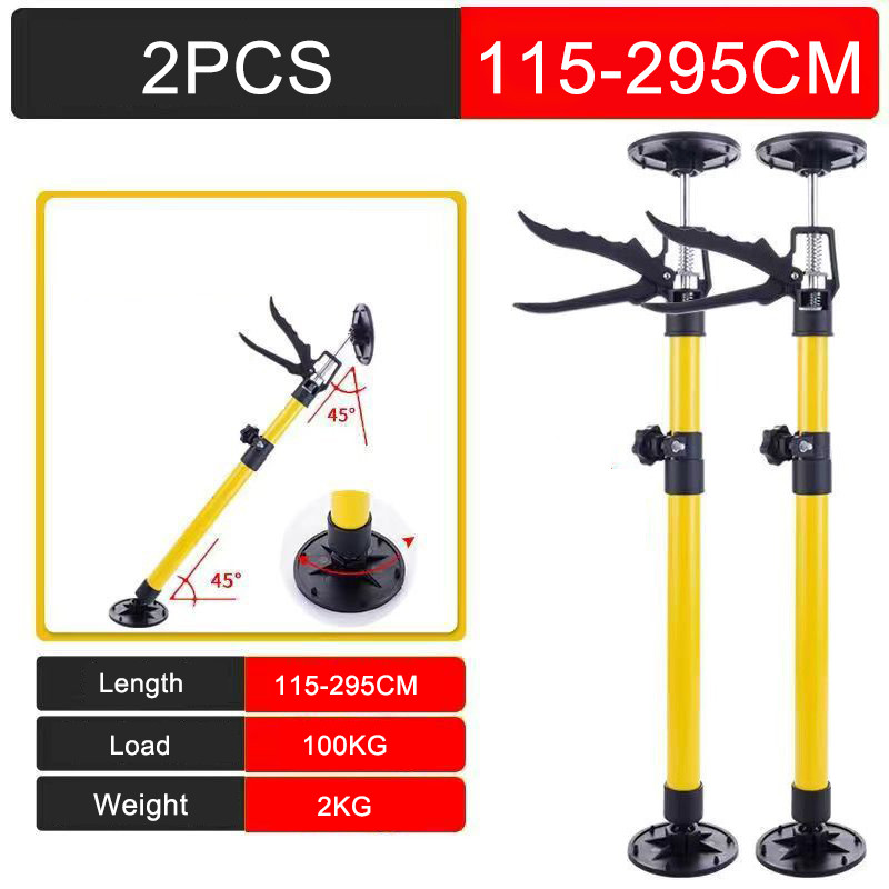 Heavy Duty Telescopic Support Rod Hanging Cabinet Wooden Ceiling Door ...