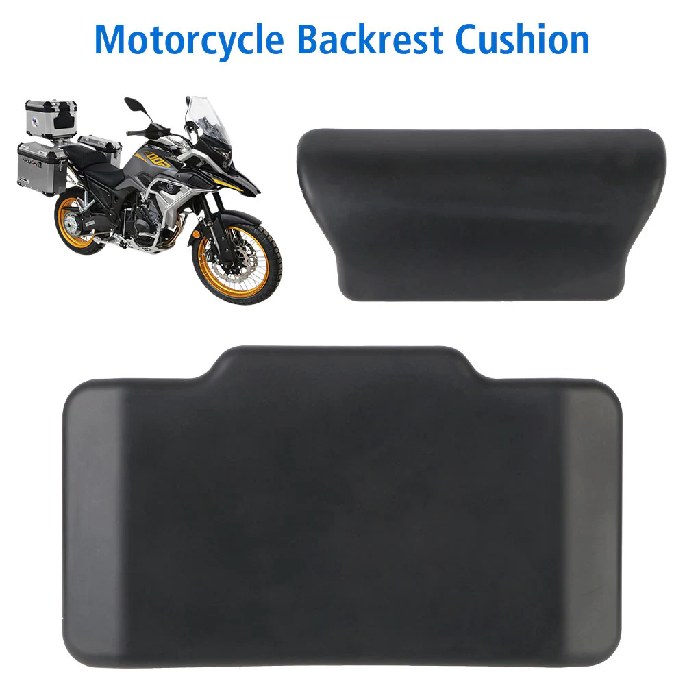 Motorcycle Self - skinned Cushion PU Foam - molded Rear Trunk Backrest ...
