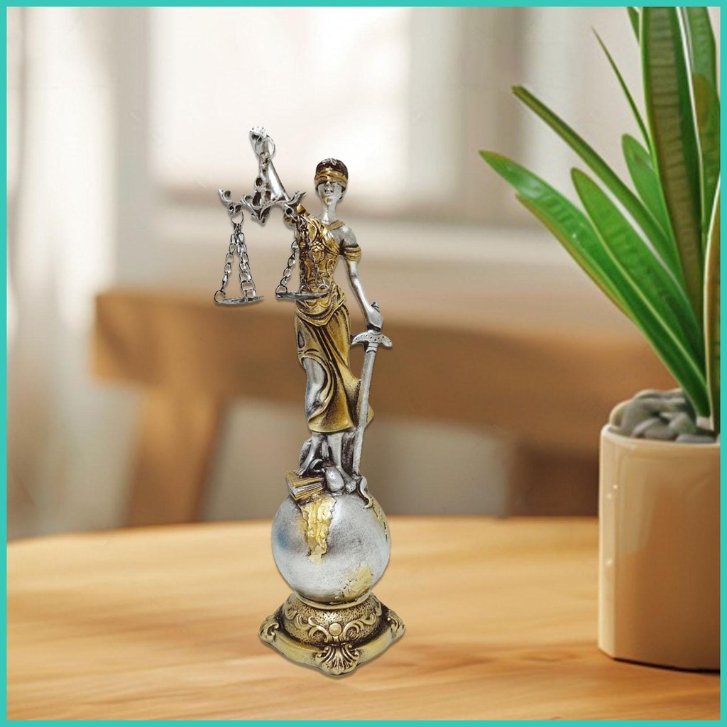 Justice Law Goddess Decoration Fairness Justice Lady Statue Collection ...