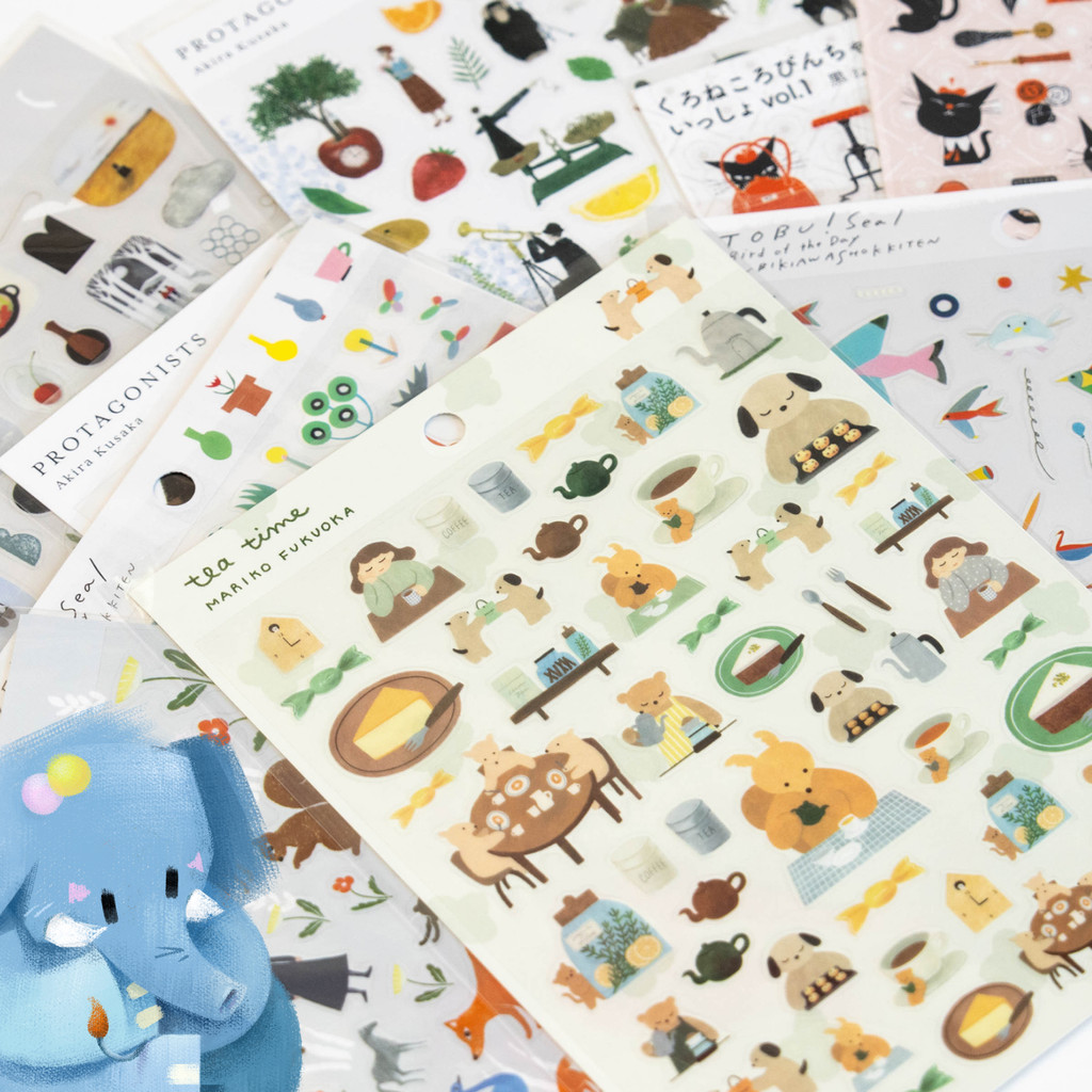 Japanese Performance Club Transparent PET Sticker Nishishu Mariko ...