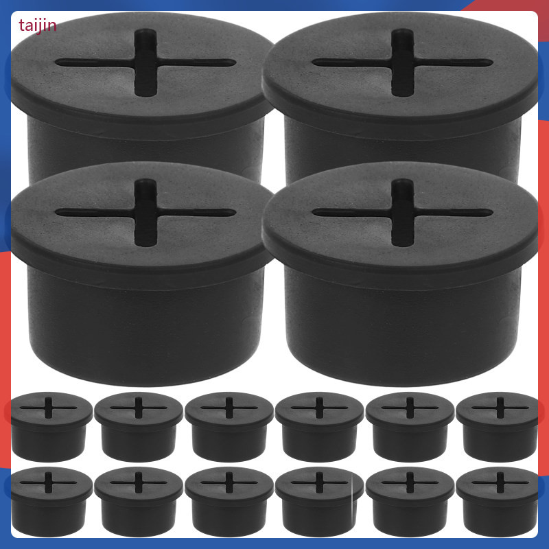 12 Pcs Wire Grommet Assortment Desk Hole Rubber for Showcase Cell Phone ...