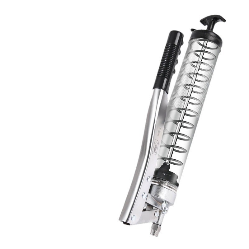 Universal grease gun, mechanical maintenance, transparent tube for ...