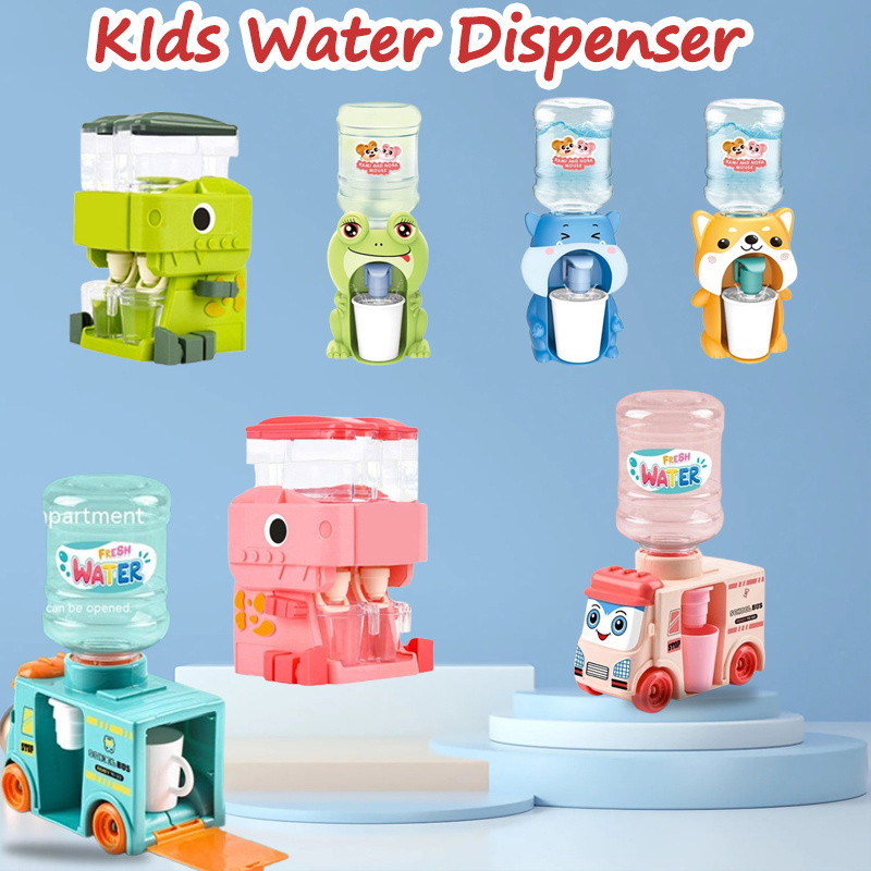 Kids Cute Mini Water Dispenser For Juice Milk Cup Mini Bus Water ...