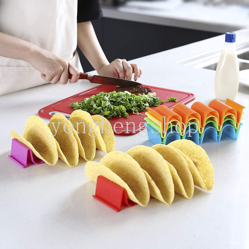 Creative Mexican Roll Pancake Roll Display Rack Wave Shaped Tortilla ...