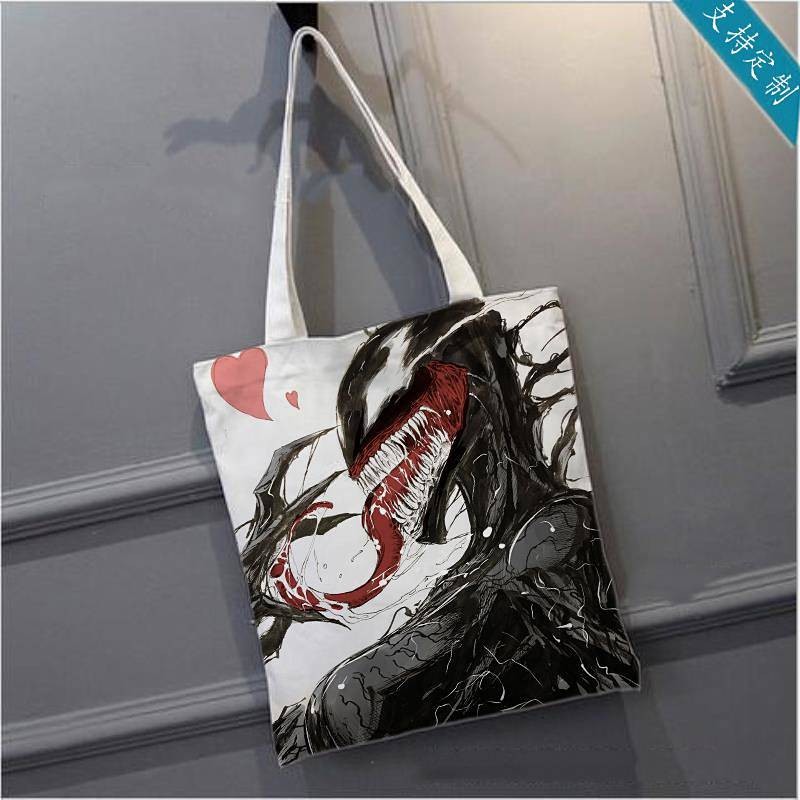 Marvel Spiderman Black Spider-Man Venom Venom Peripheral Foldable Woven ...