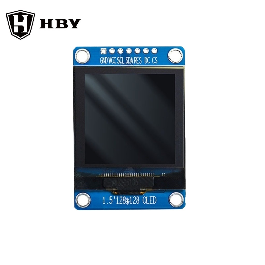 1.5 Inch 1.5" 128x128 OLED Shield Screen Module White Color For Raspberry Pi For STM32 For ...