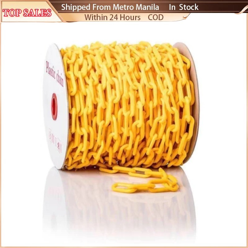 [TOP SALES] 8/MM25 Meter Plastic Warning Barrier Chain Safety Chain ...