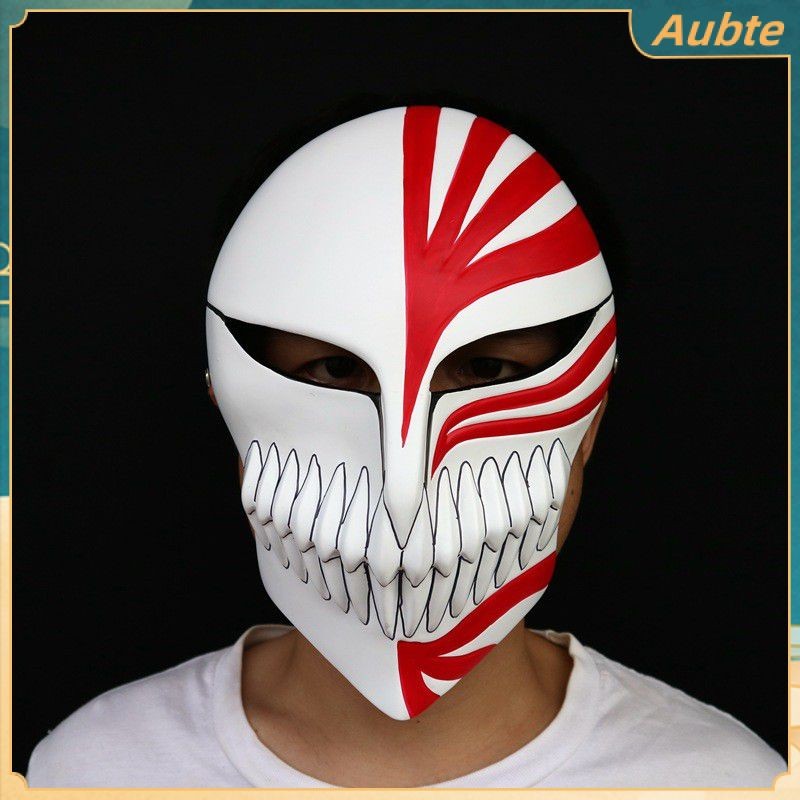 Aubte Halloween Reaper Mask Japanese Anime Kurosaki Ichigo Mask Void ...
