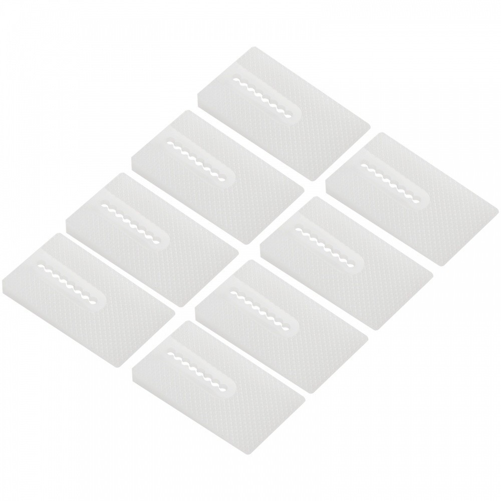 8x/set White-Toilet Leveling Shims Multi-Purpose Design For Furniture ...