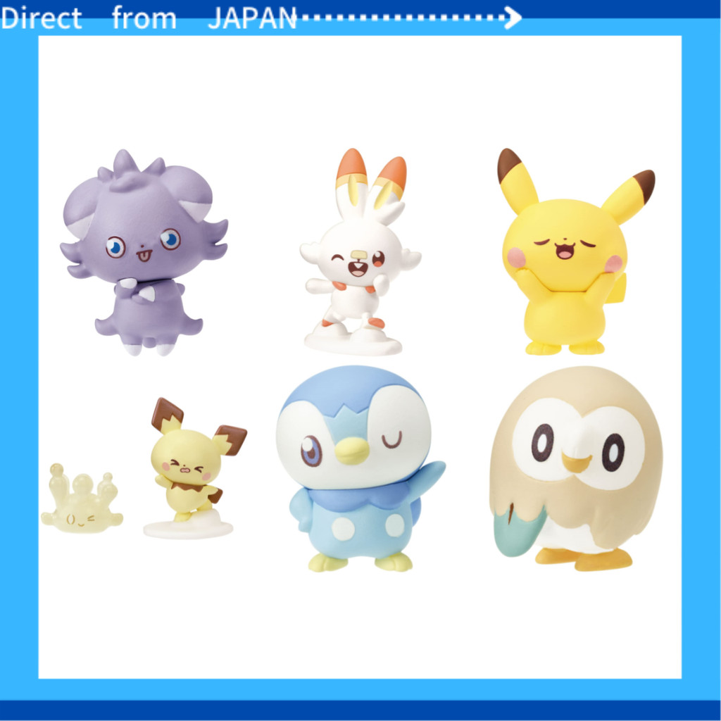 TAKARA TOMY Pocket Monster Pokemon Poke Piece Doll Balloon Nyasper ,Nyasper,Hibani,pikachu,Pichu ...