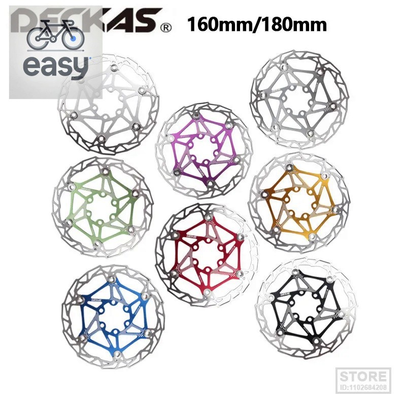 DECKAS Ultra light MTB Mountain Bike Brake Disc Float Floating Pads ...