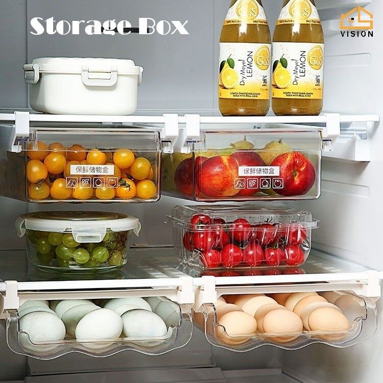 Vision Refrigerator Fresh-keeping Drawer Box Transparent Fridge and ...