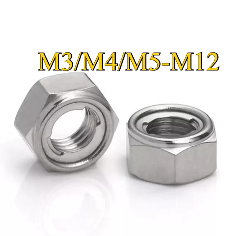 All-Metal Lock Nut，Anti-Loose Nut，DIN985 Lock Nut / Self-Locking Nut ...