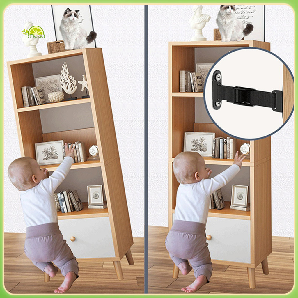 Furniture Wall Anchoring Device Child Safety Furniture Fixator Secure ...