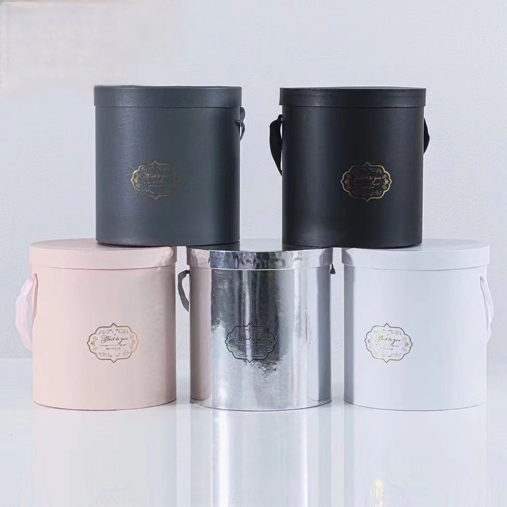 I Portable Bouquet Gift Box Single Hug Bucket Large Medium Small Size ...