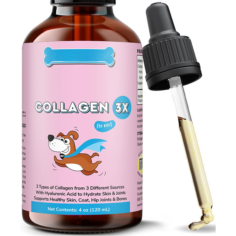 Hot Sale Pet Liquid Collagen Cat Dog Skin and Coat Supplement Support ...