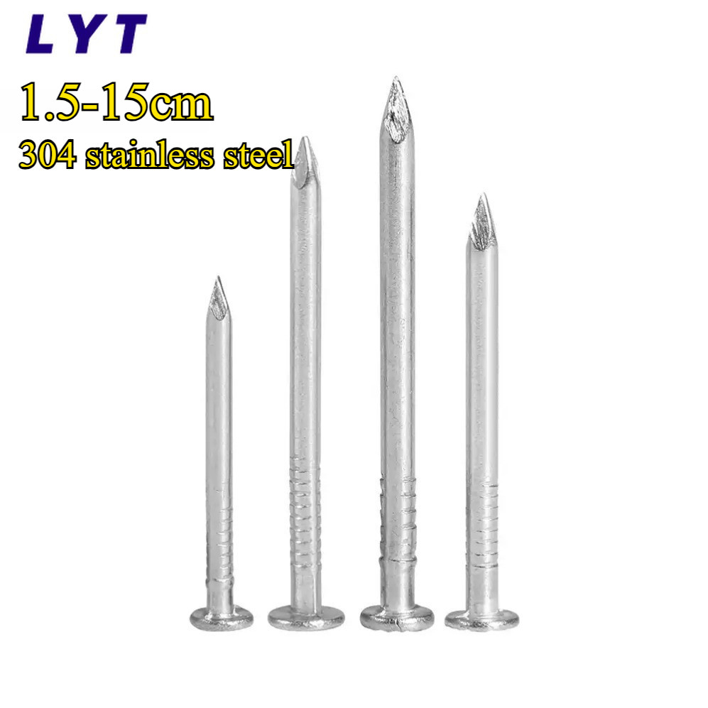 304 Stainless Steel Round Nail 1.5-15cm Foreign Nail Wood Woodworking ...
