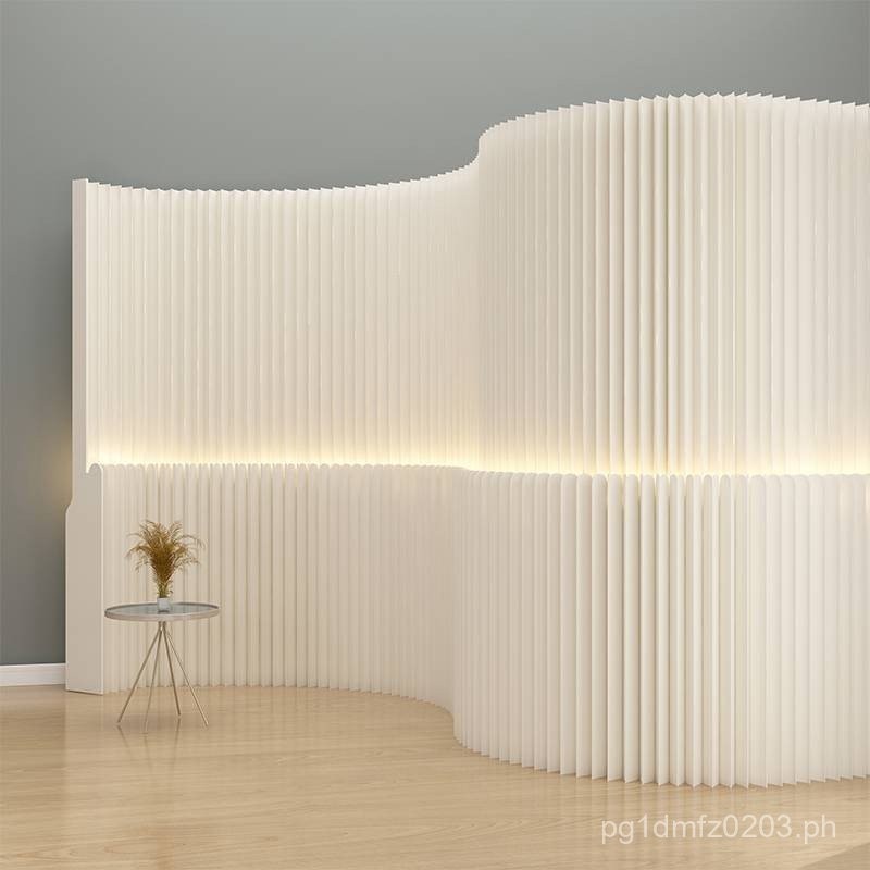 Fake Wall Room Living Room Folding Partition Wall Simple Wall Self ...