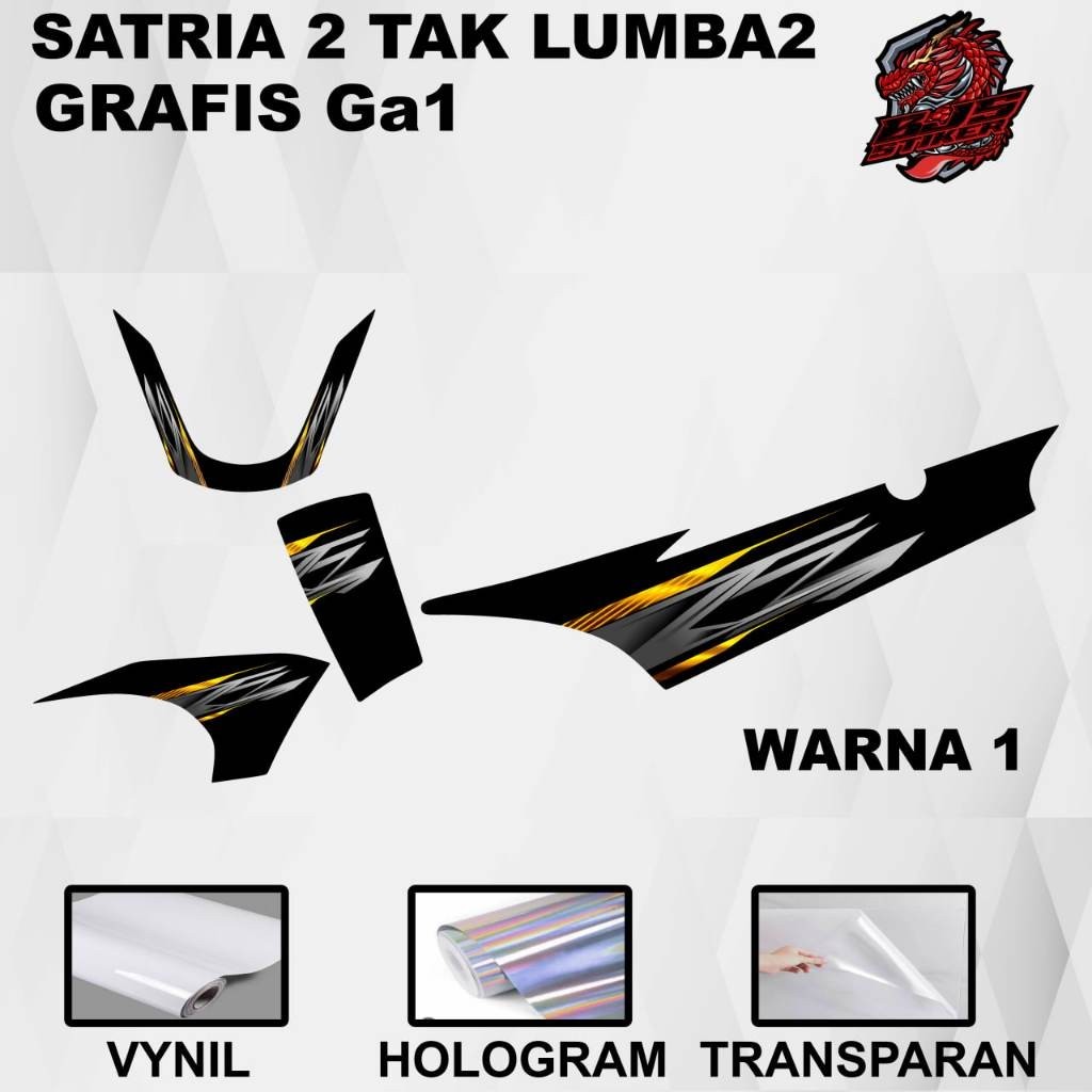 SUZUKI Sticker Satria 2-stroke Satria LumbaSUZUKI - Decal Striping ...