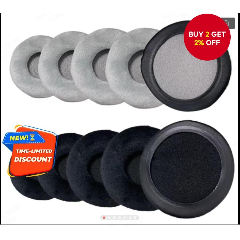 Headphone Cushion 75-105mm Universal EarPad Sponge Headset Earmuffs ...